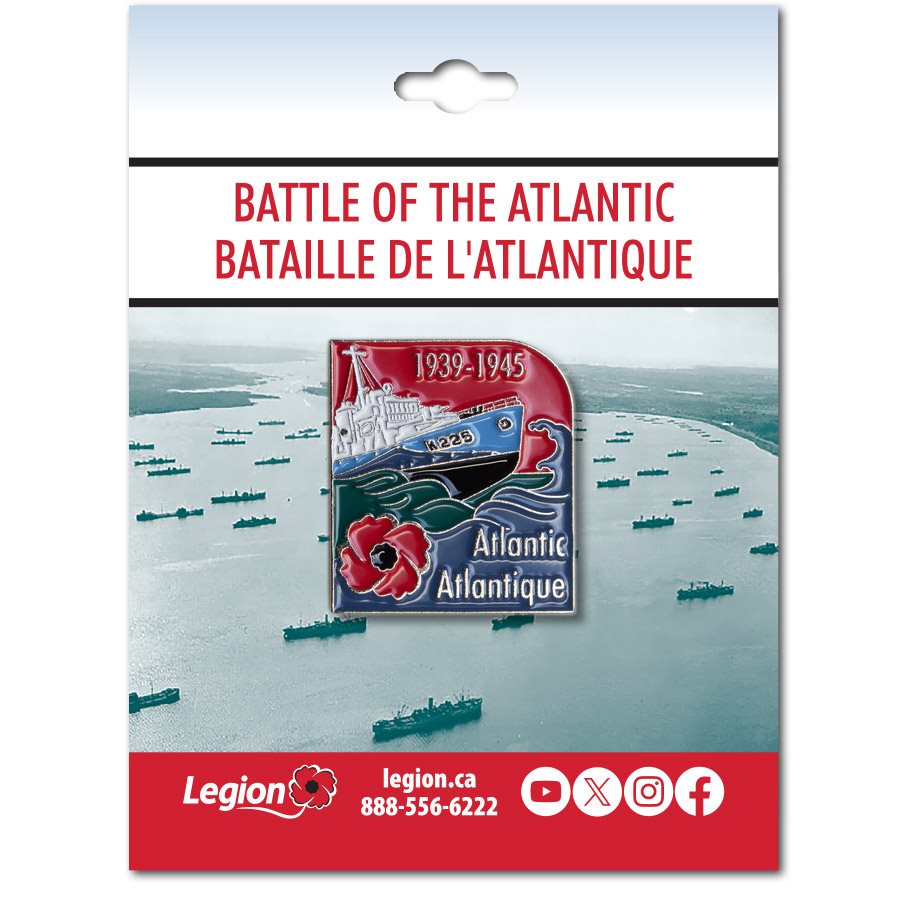 LAPEL PIN BATTLE OF THE ATLANTIC